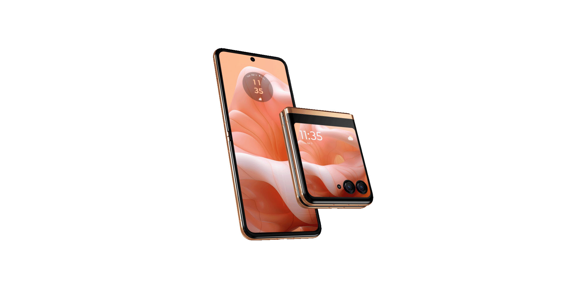 Motorola Razr+ gets new special edition 'Peach Fuzz' color, and it's ...