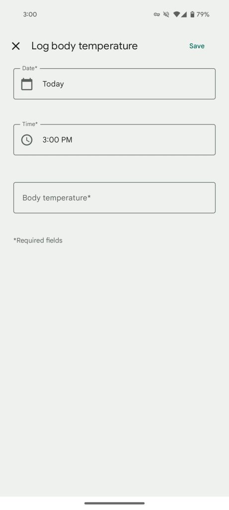 Fitbit app update lets you manually log body temperature