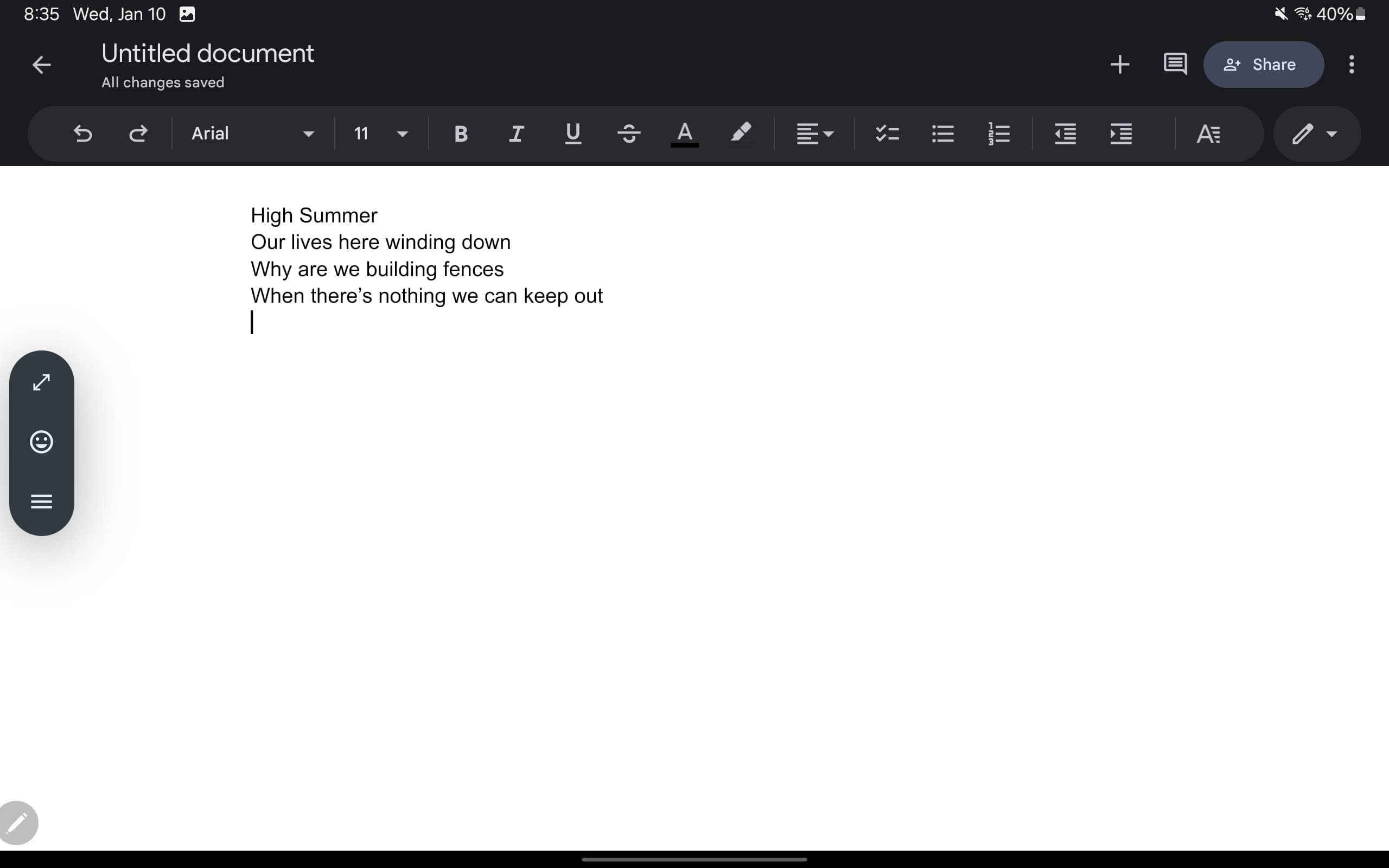 Gboard adds new physical keyboard toolbar for Android tablets