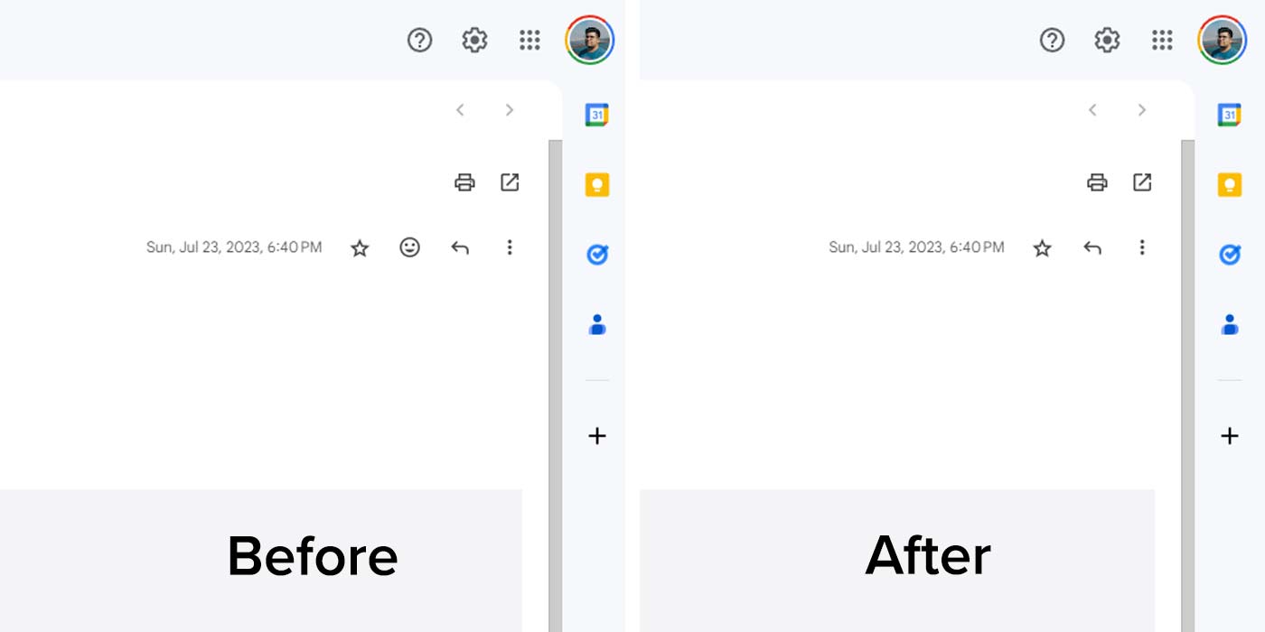 How to turn off emoji reactions in Gmail