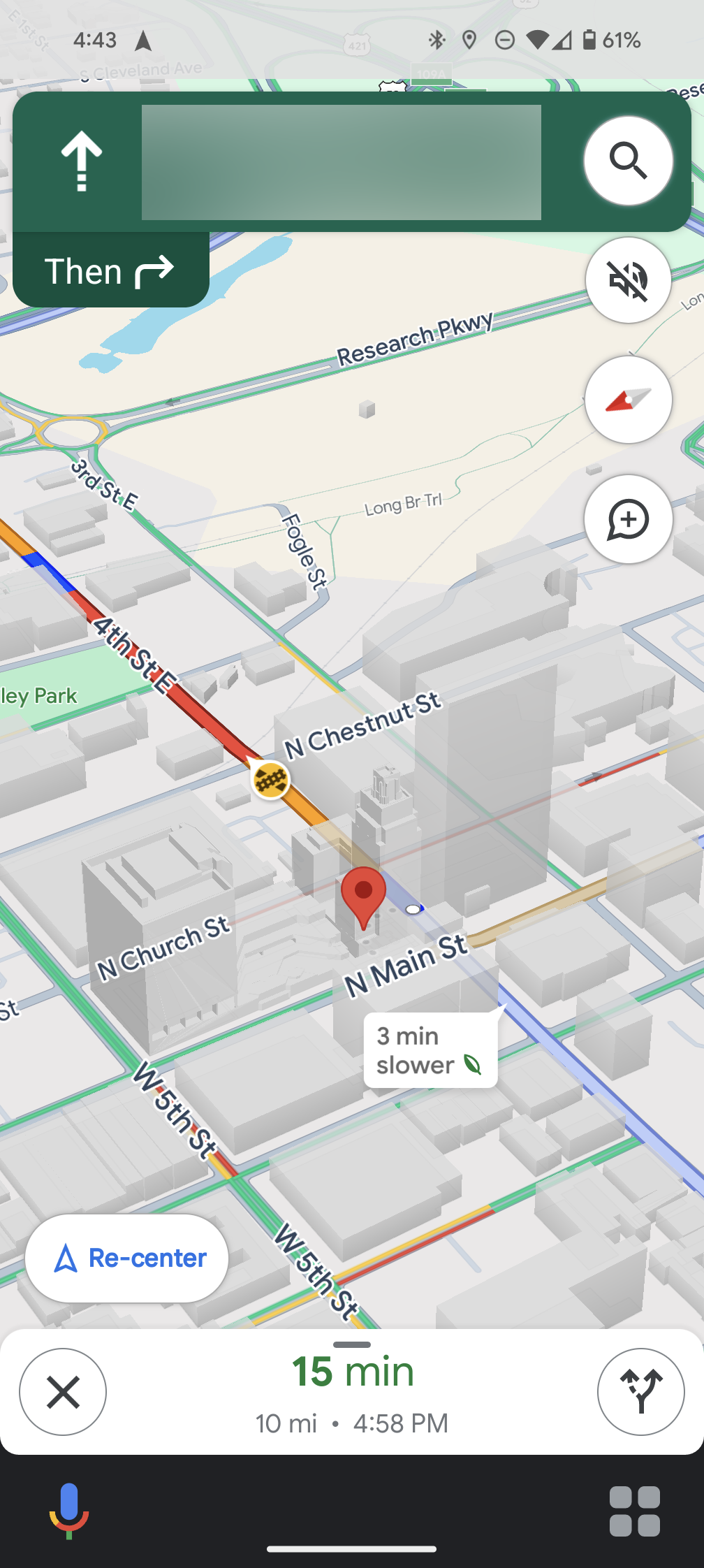 Google Maps now showing 3D buildings in navigation, Android Auto