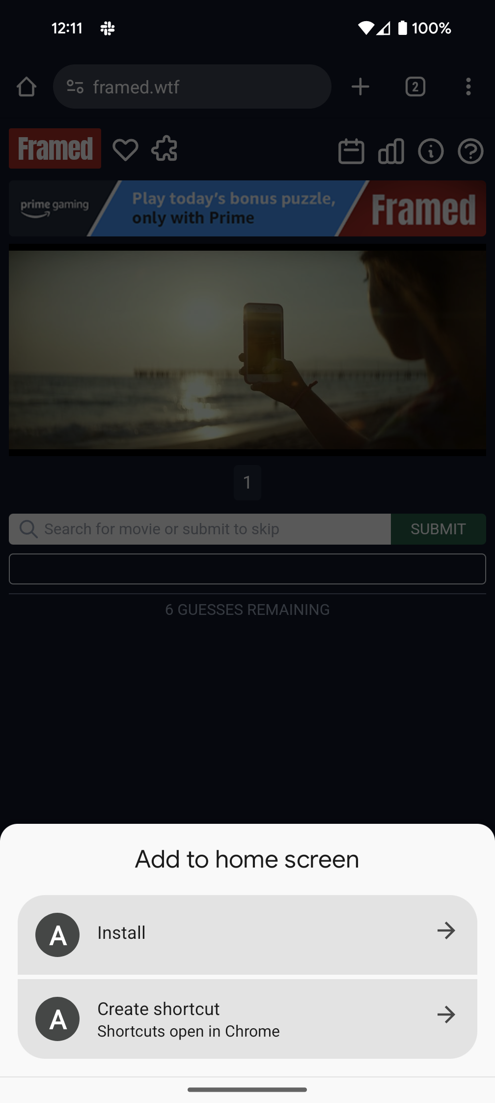 Chrome will make it better to add websites to homescreen