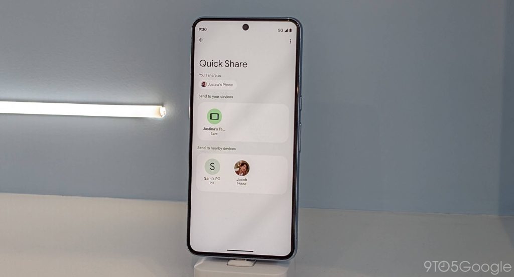 Nearby Share on Android and laptops is becoming 'Quick Share'
