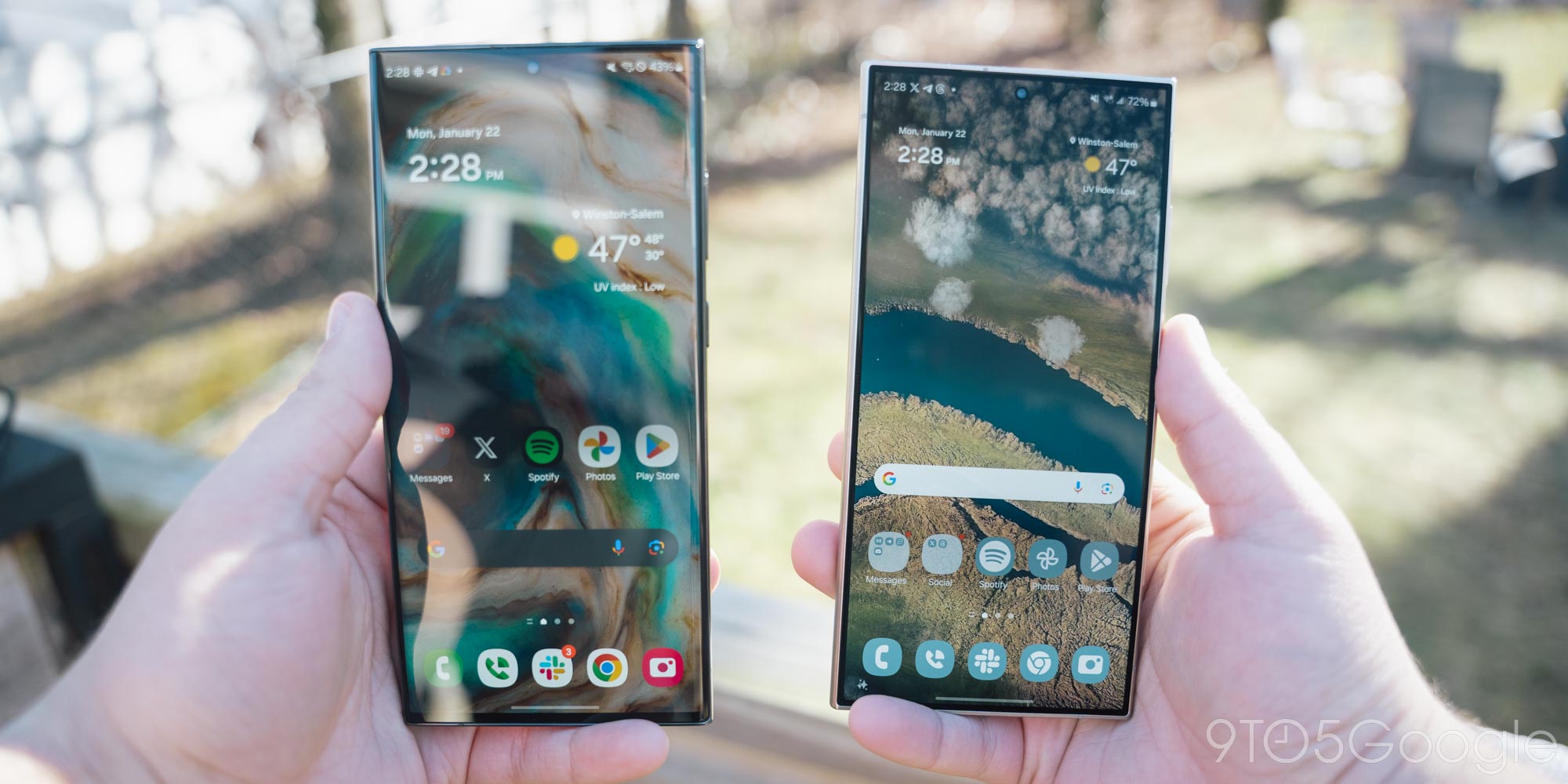 Galaxy S24 Ultra display is great at blocking reflections [Video]