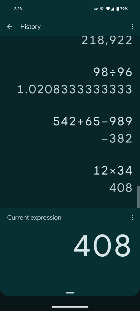 Calculating critiques of the Android and iPhone Calculator apps