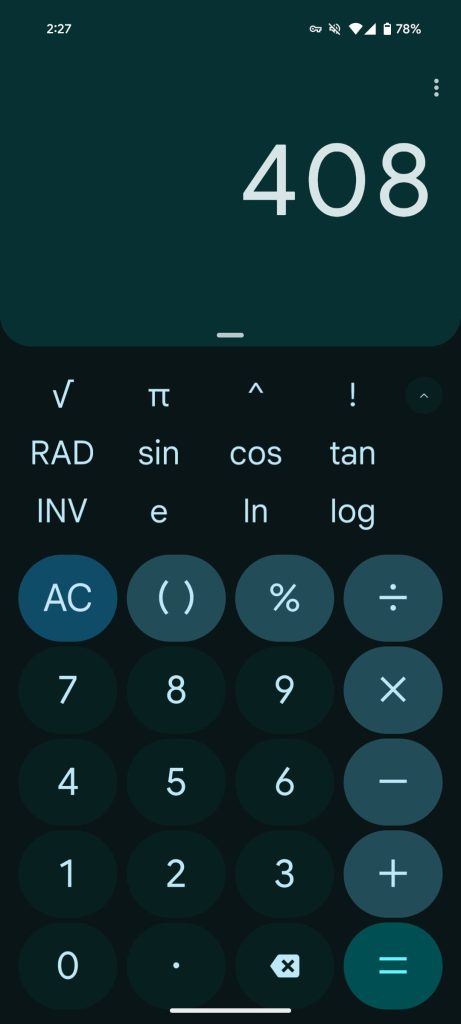 Calculating critiques of the Android and iPhone Calculator apps
