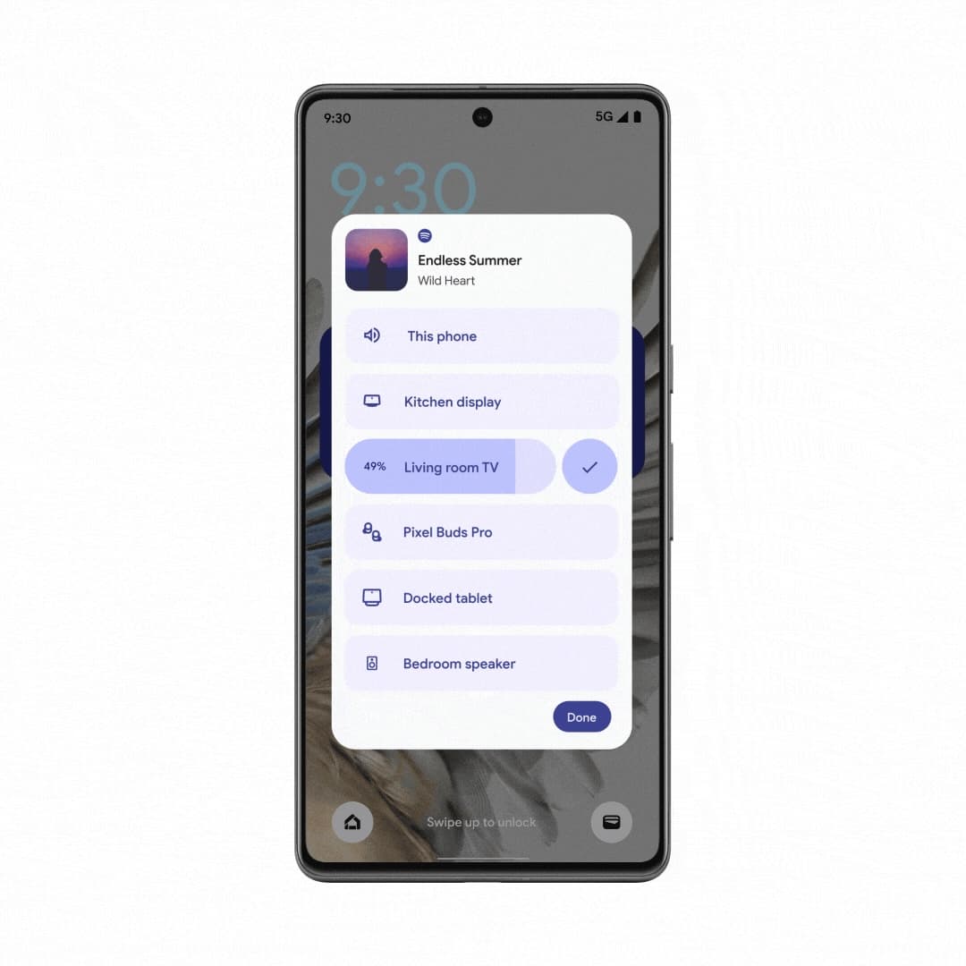 Android media switcher rolling out Spotify Connect support