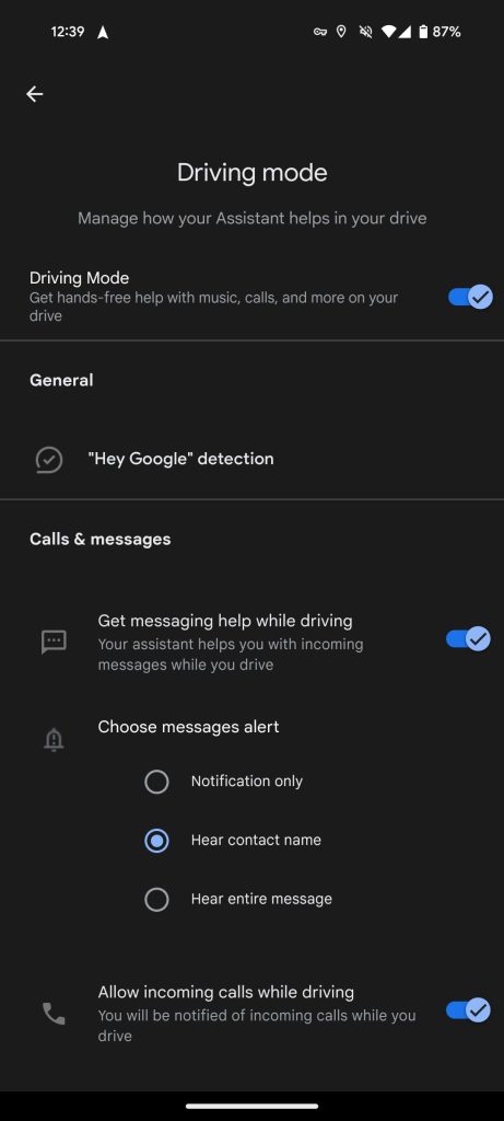 How Google Assistant Driving Mode works without app launcher