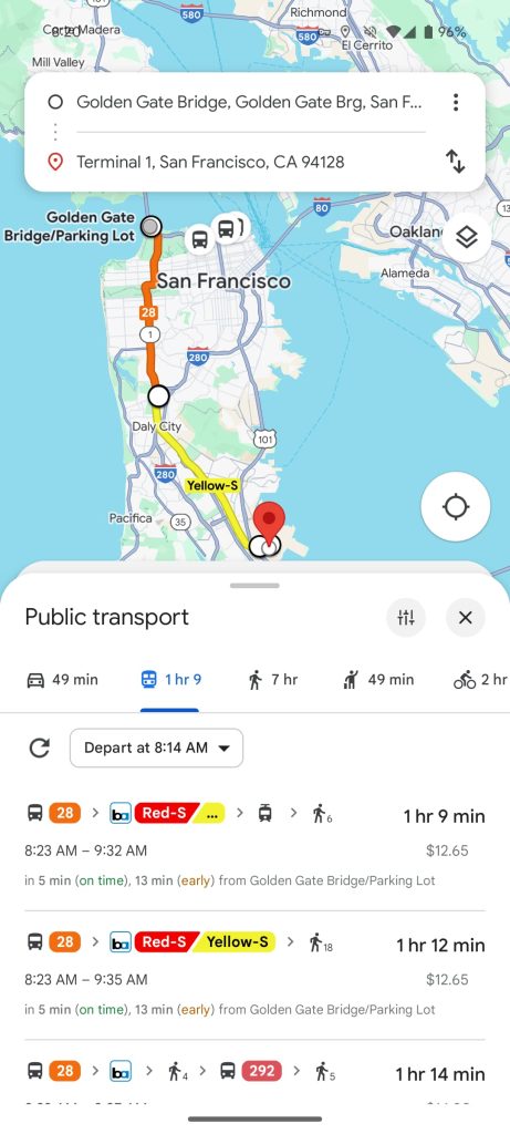 Google Maps redesigning directions search, drops fullscreen UIs