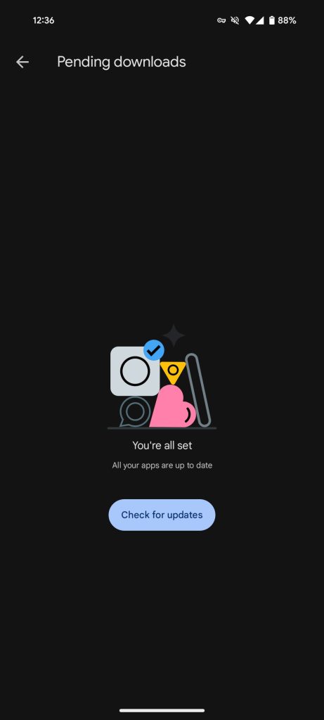Google Play Store not showing Android, Pixel system app updates