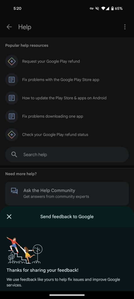 Google redesigns in-app feedback tool on Android, iOS