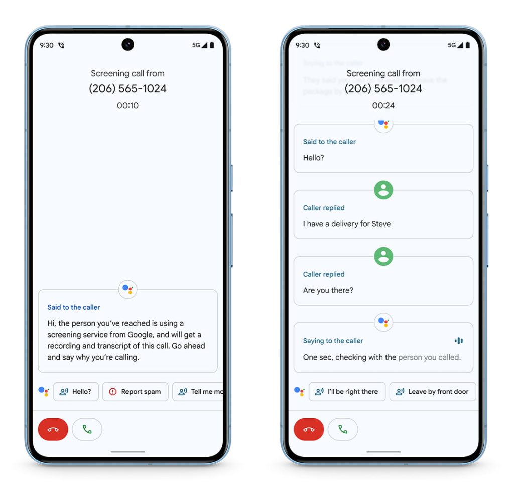March Feature Drop: PW2 features on Pixel Watch, Call Screen Hello