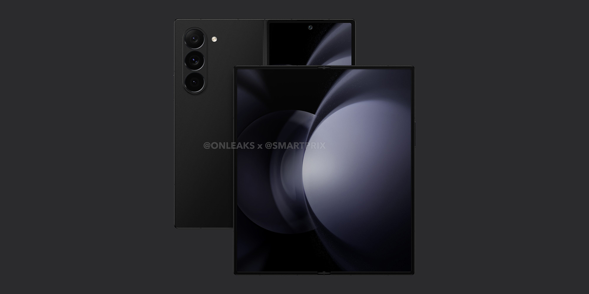 First Galaxy Z Fold 6 renders show slight changes and sharp edges