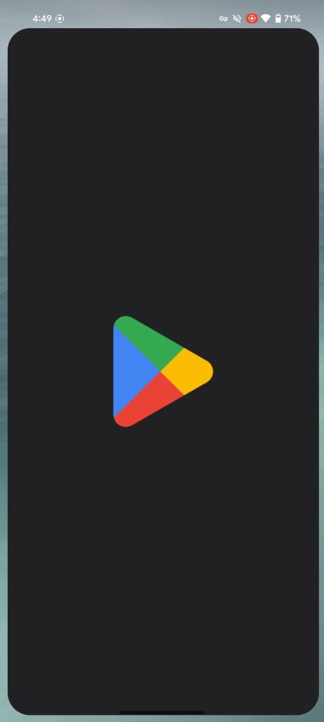 Google Play Store gets a second splash screen of sorts