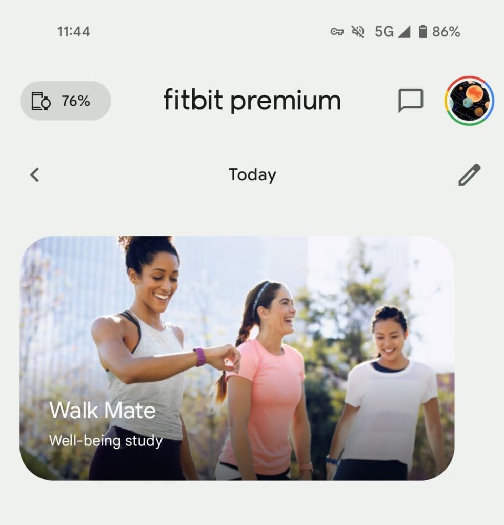 Fitbit testing personalized 'Walkmate' notifications
