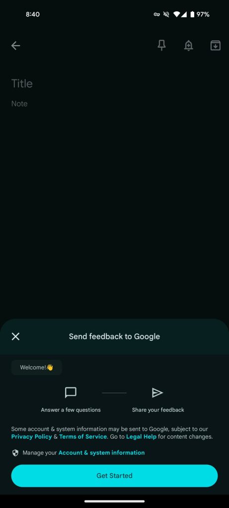 Gboard gets new Quality Bug Report shortcut on Android