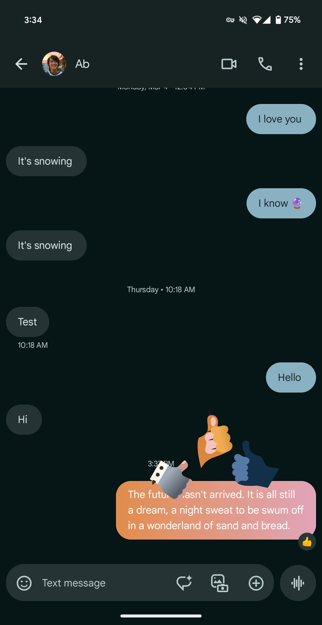 Google Messages rolls out emoji reaction effects