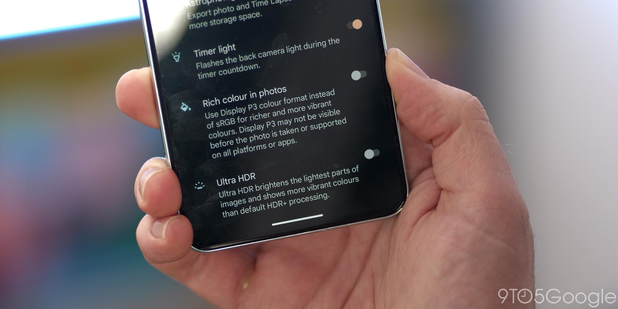 Ultra HDR: Why photos are so bright, and how to turn it off