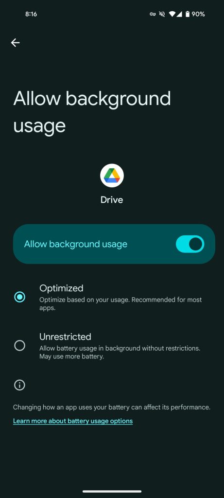 Android 14 QPR2 on Pixel redesigns App battery usage settings