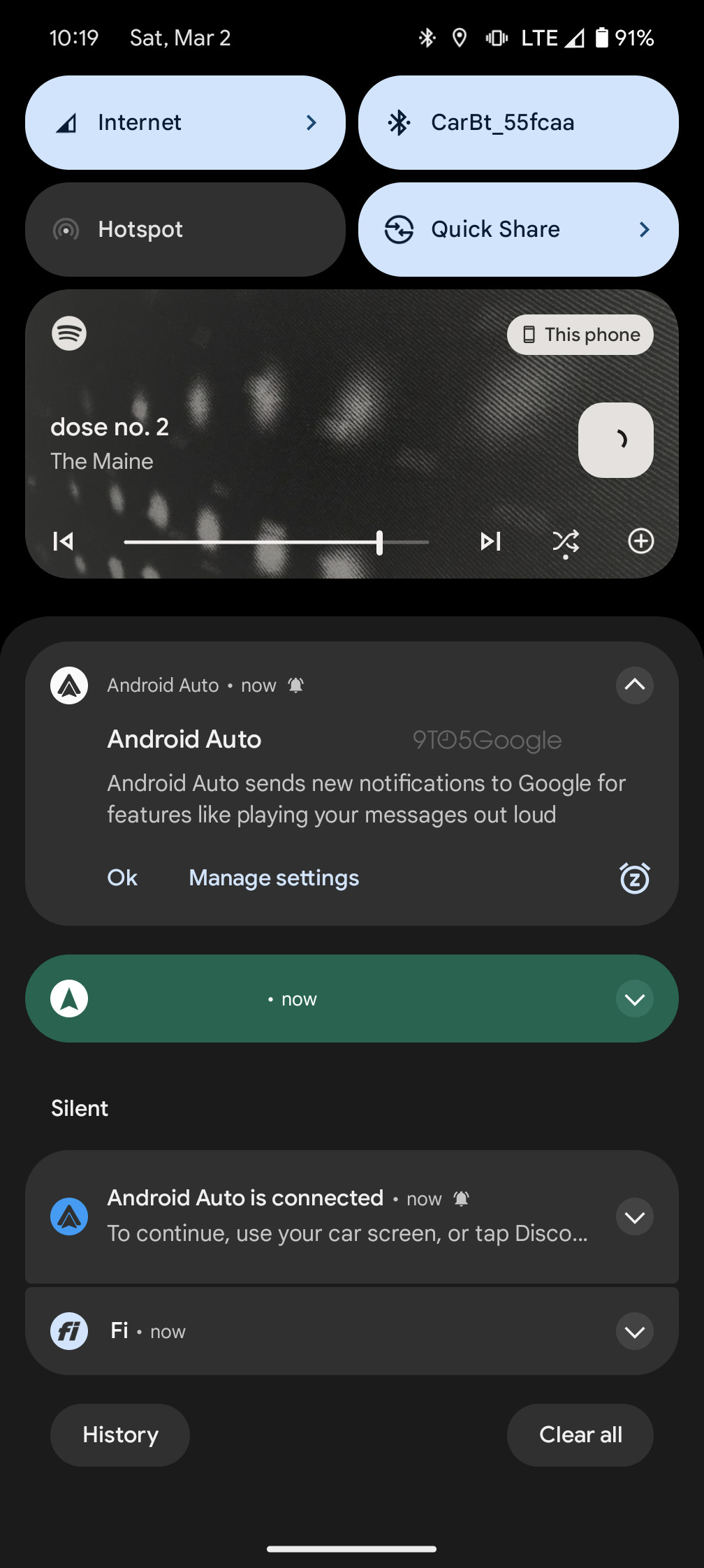 Android Auto AI message summaries are now available
