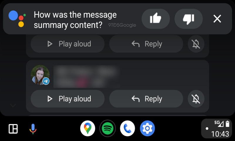 Android Auto AI message summaries are now available