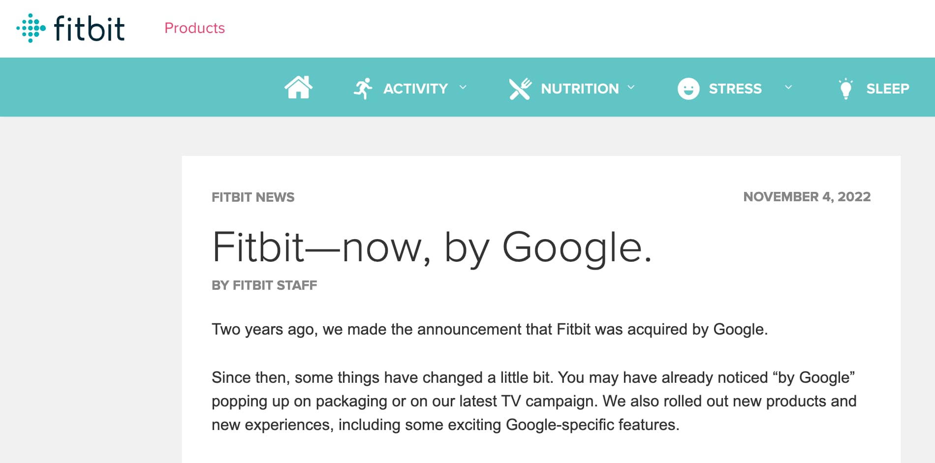 'Fitbit by Google' is now 'Google Fitbit' in rebrand, like Pixel & Nest