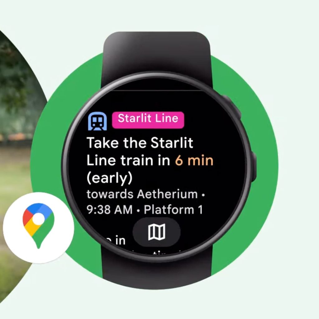 Google Maps rolling out public transit directions on Wear OS