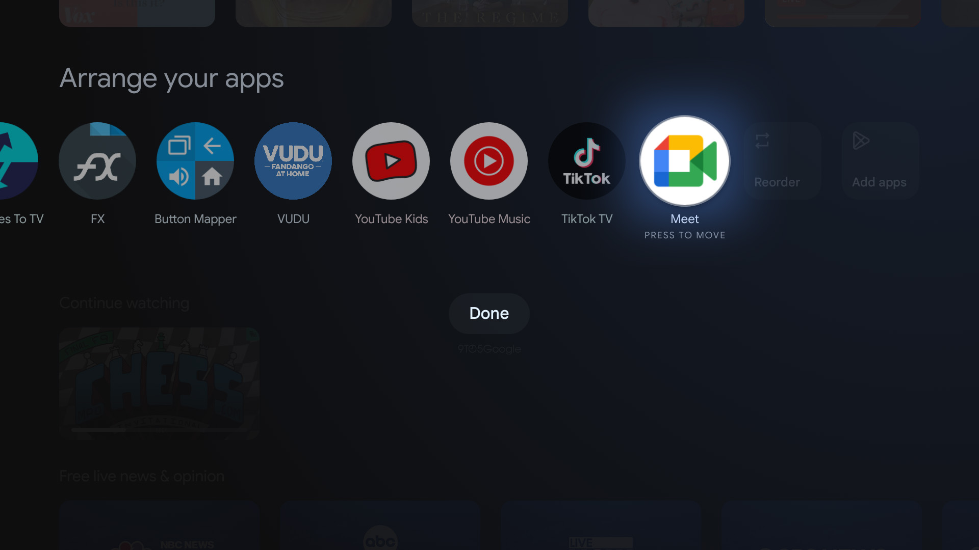 Chromecast with Google TV update brings new homescreen
