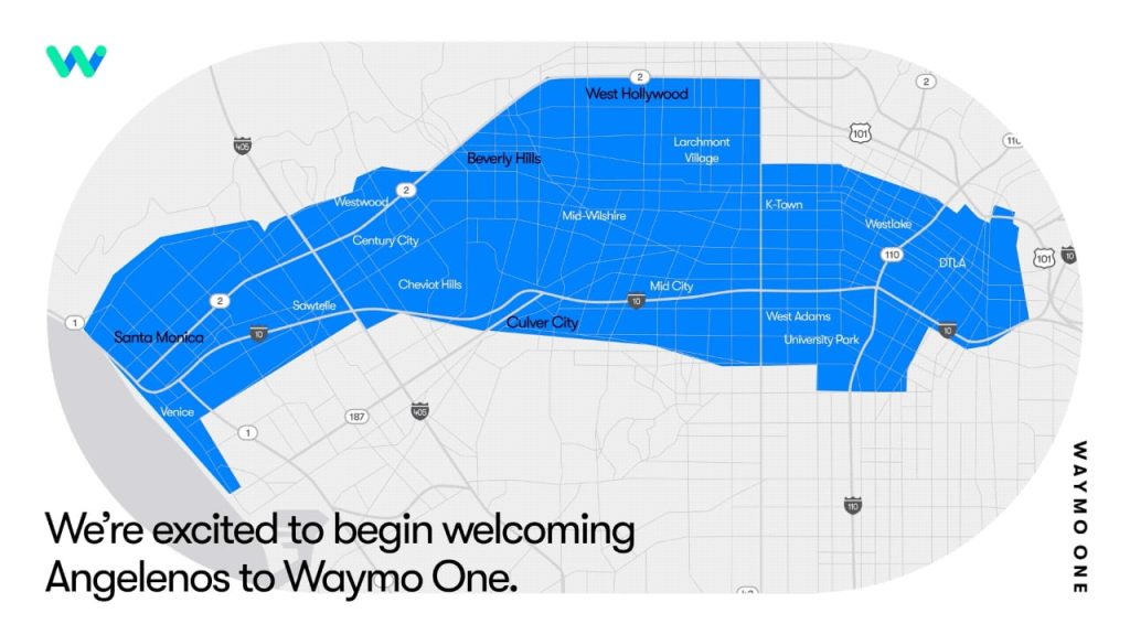 Waymo One launching in Los Angeles from March 14