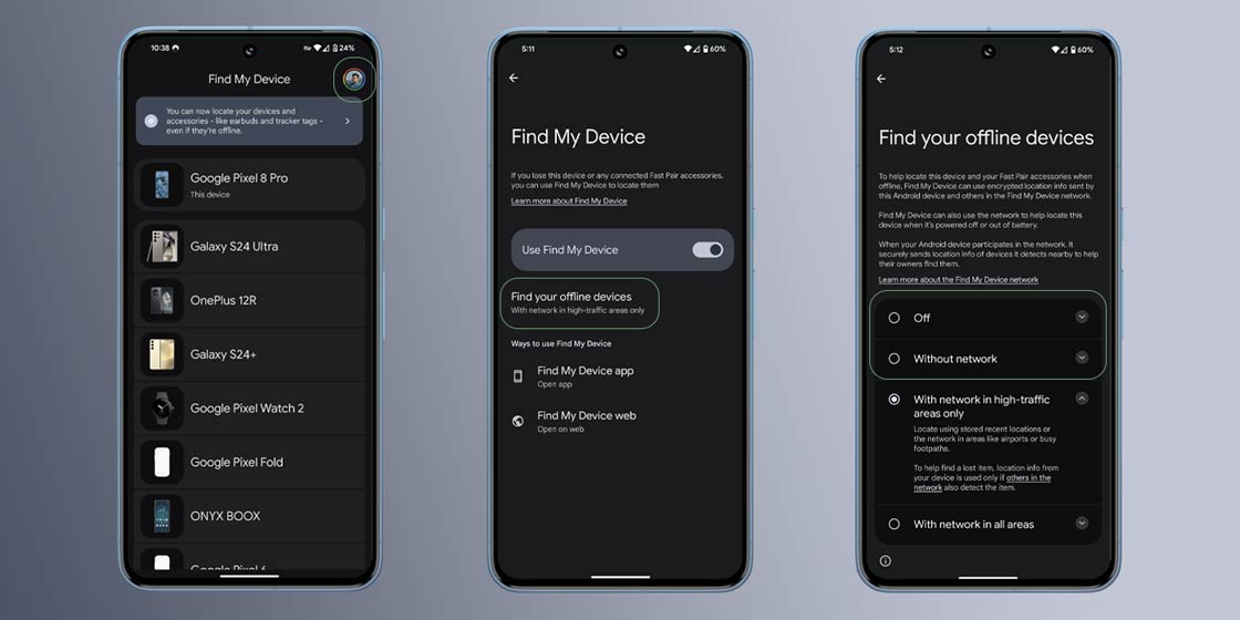Google's Find My Device network: How to opt out of offline tracking