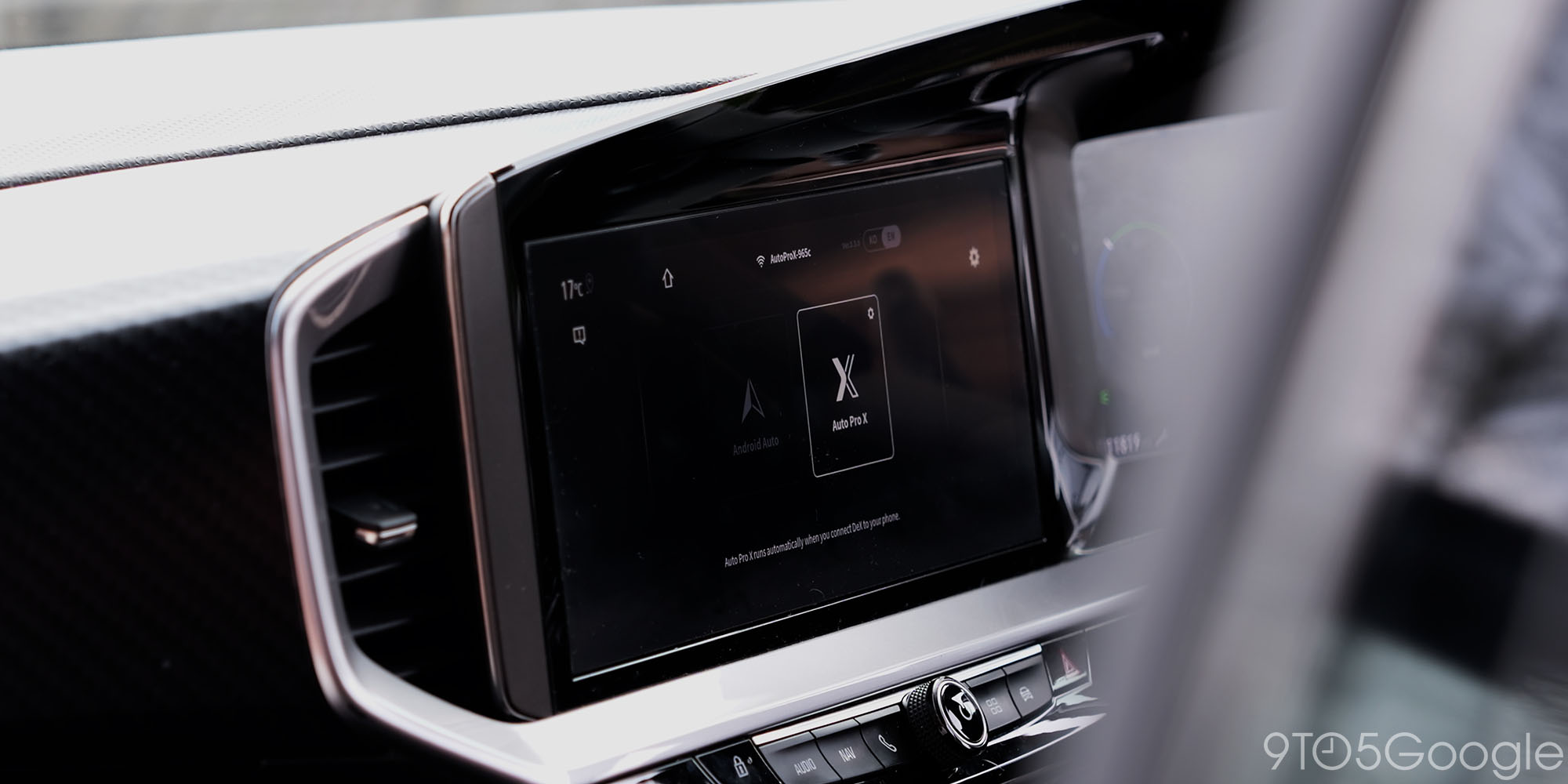 The AutoPro X Android Auto Wireless adapter enables Samsung Dex in your car