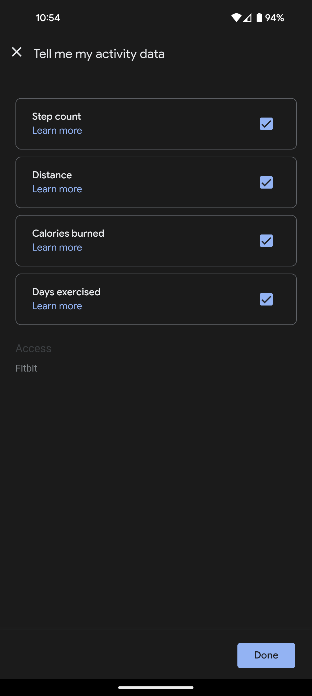 Google Home routines can now include Fitbit stats
