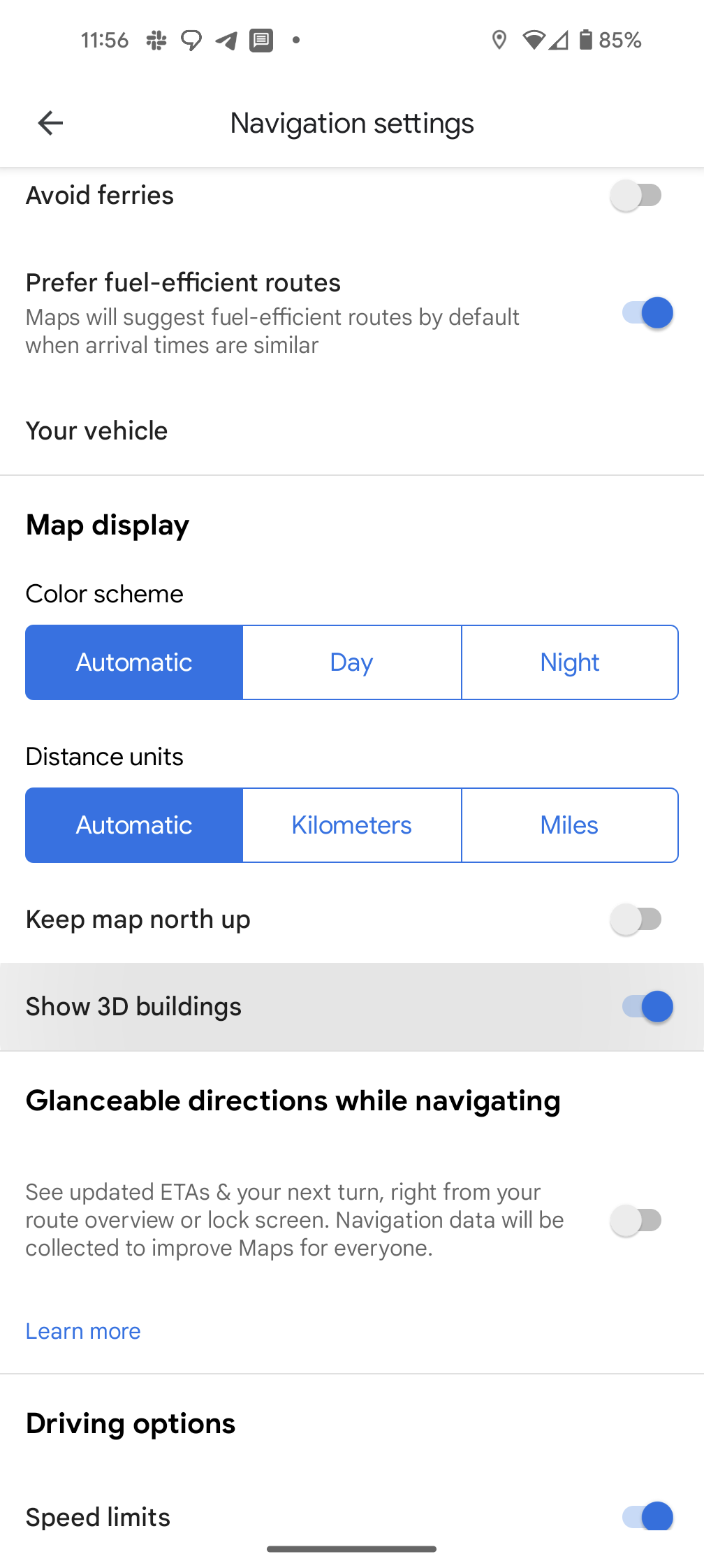 How to turn off Google Maps 3D on Android Auto and CarPlay