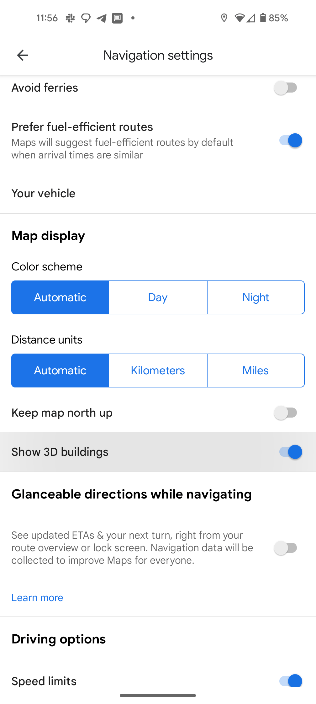 How to turn off Google Maps 3D on Android Auto and CarPlay