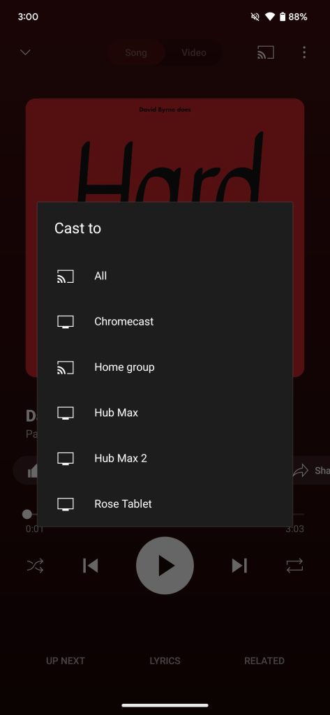 YouTube Music rolling out Cast redesign on Android