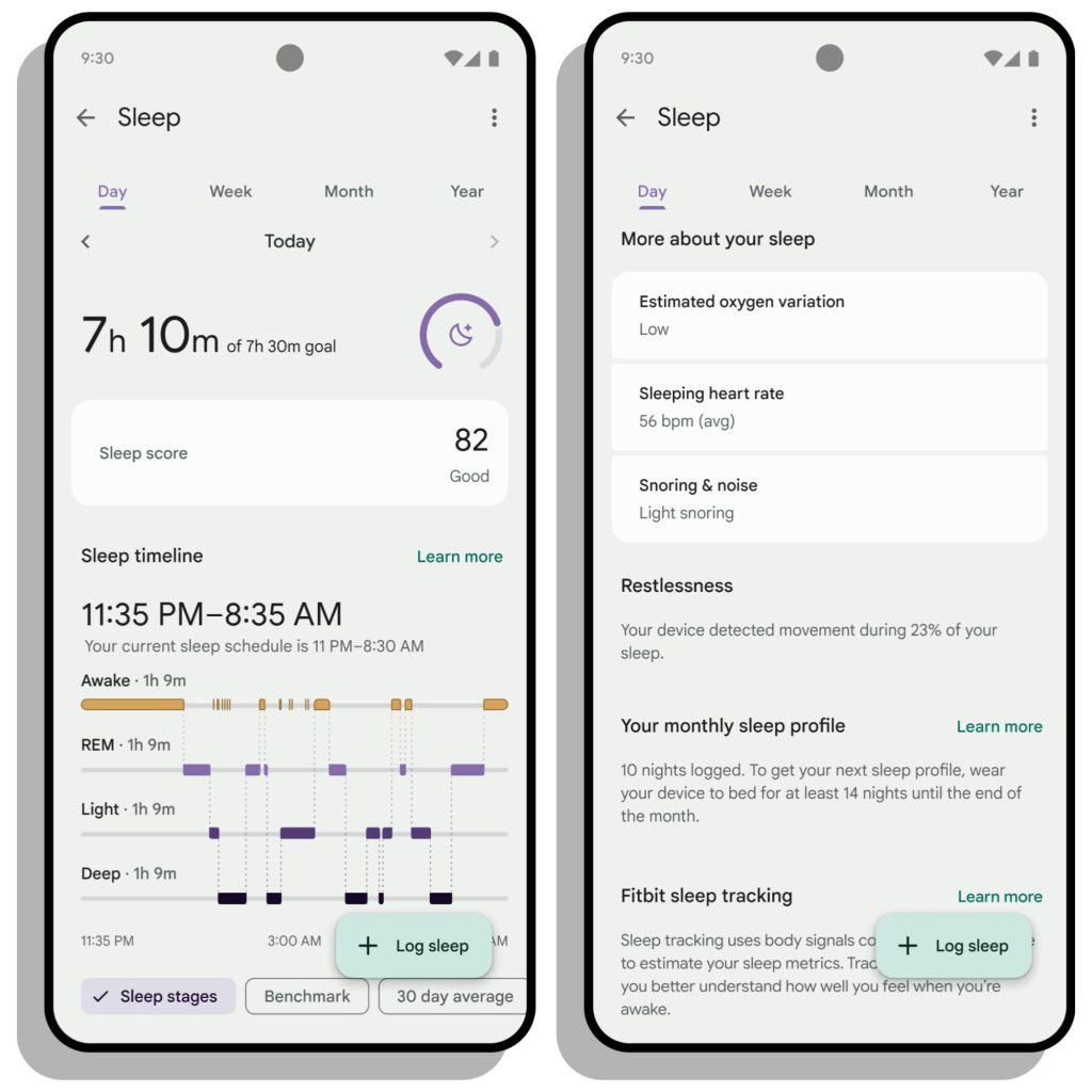 Fitbit app rolling out Sleep stats redesign on Android, iOS [U]