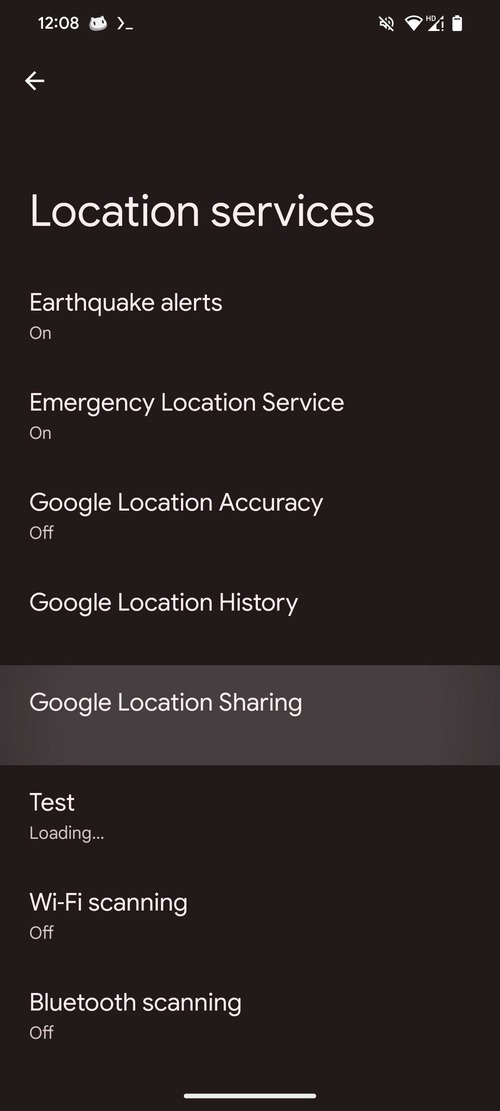 Google preps location sharing hub for Android
