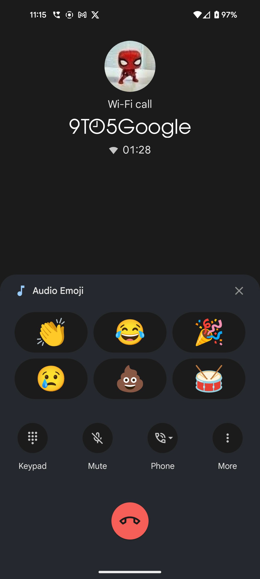 Google Phone app rolling out 'Audio Emoji' feature [Video]
