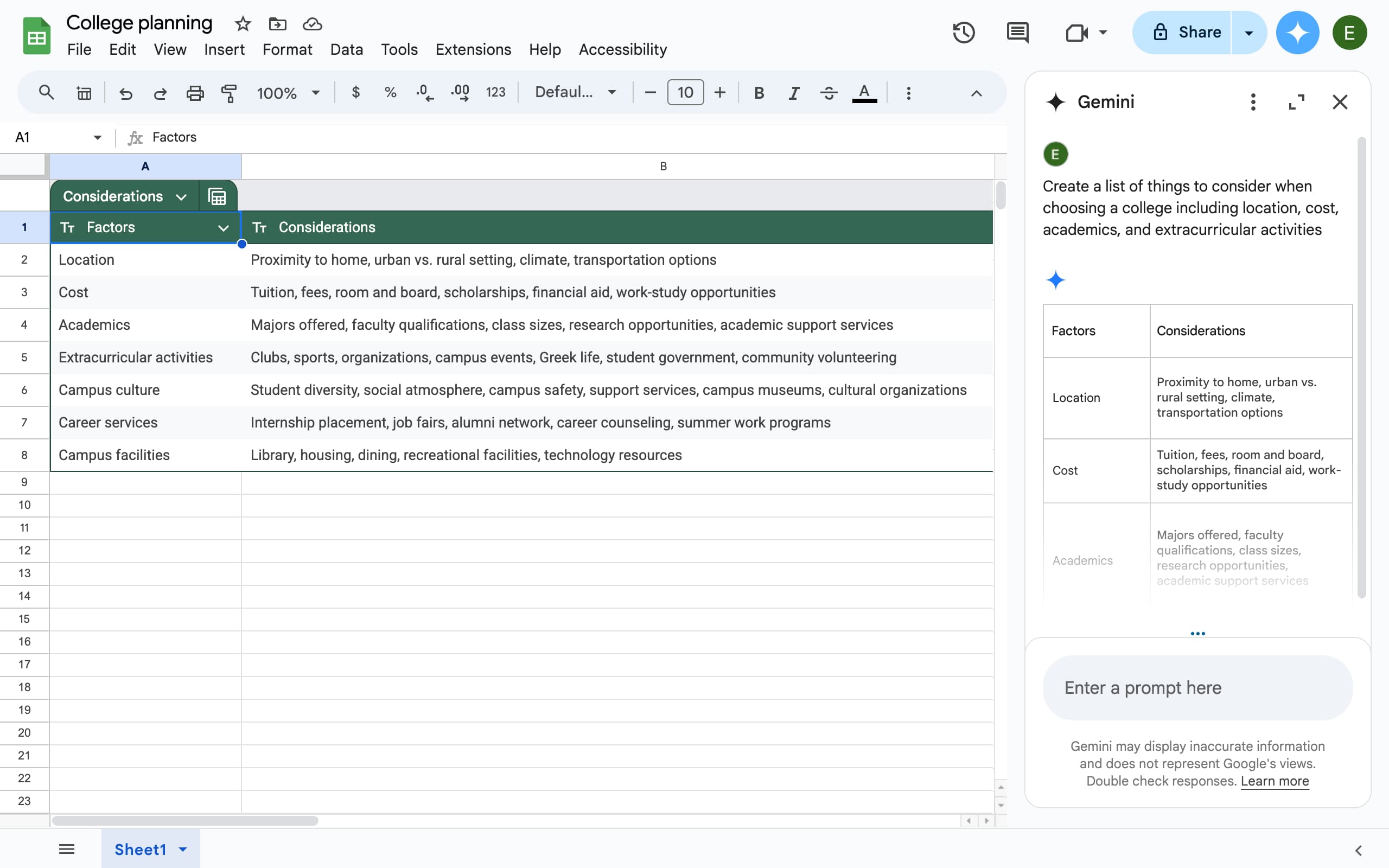 Gemini side panel launching in Gmail, Google Docs