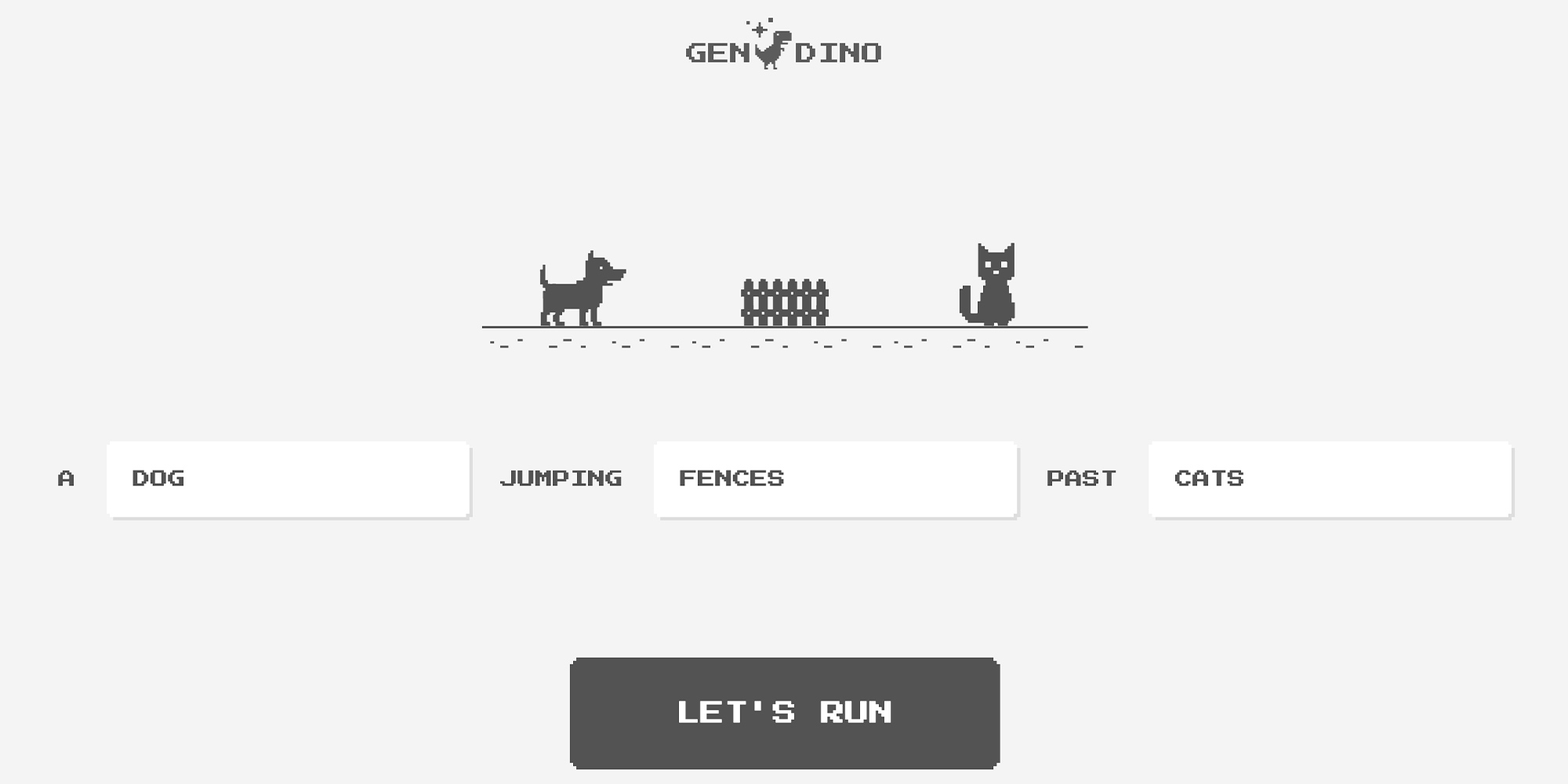 GenDino lets you create your own Chrome Dino Game with AI for a limited ...