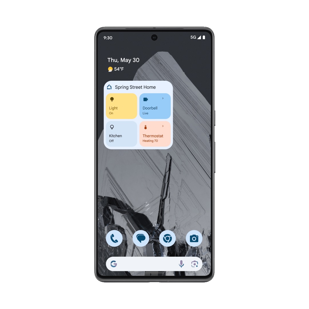 Google Home rolling out 'Favorites' Android widget, Wear OS Tile
