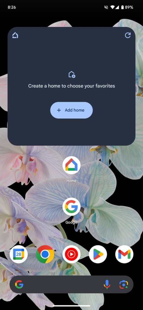 Here's the new Google Home app 'Favorites' widget [Gallery]