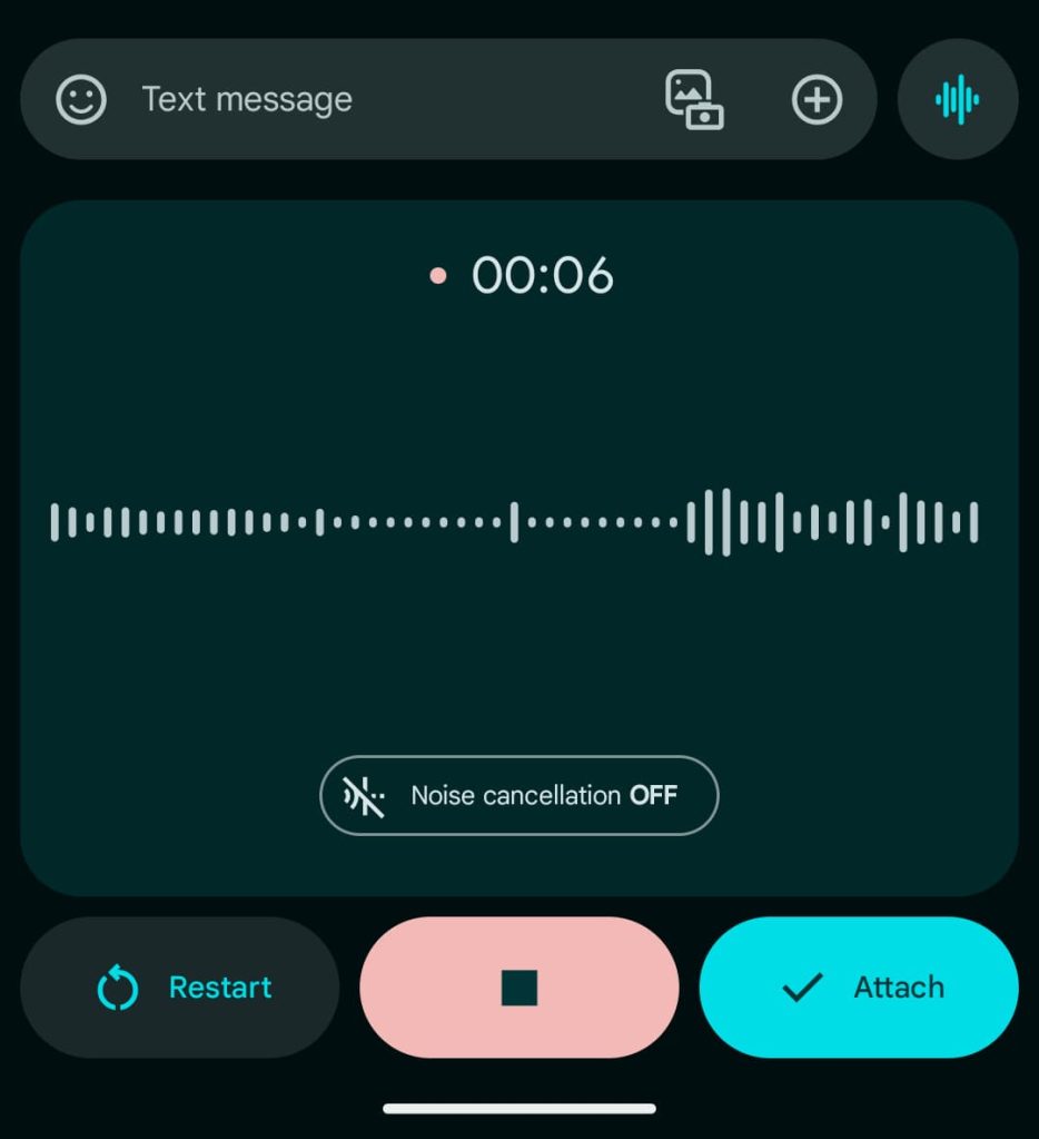 Google Messages noise cancellation sees wider rollout
