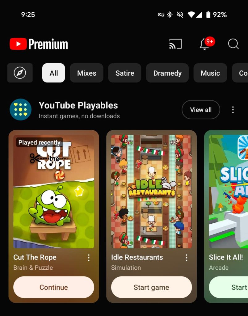 YouTube Playables see wider availability, 75+ games now offered