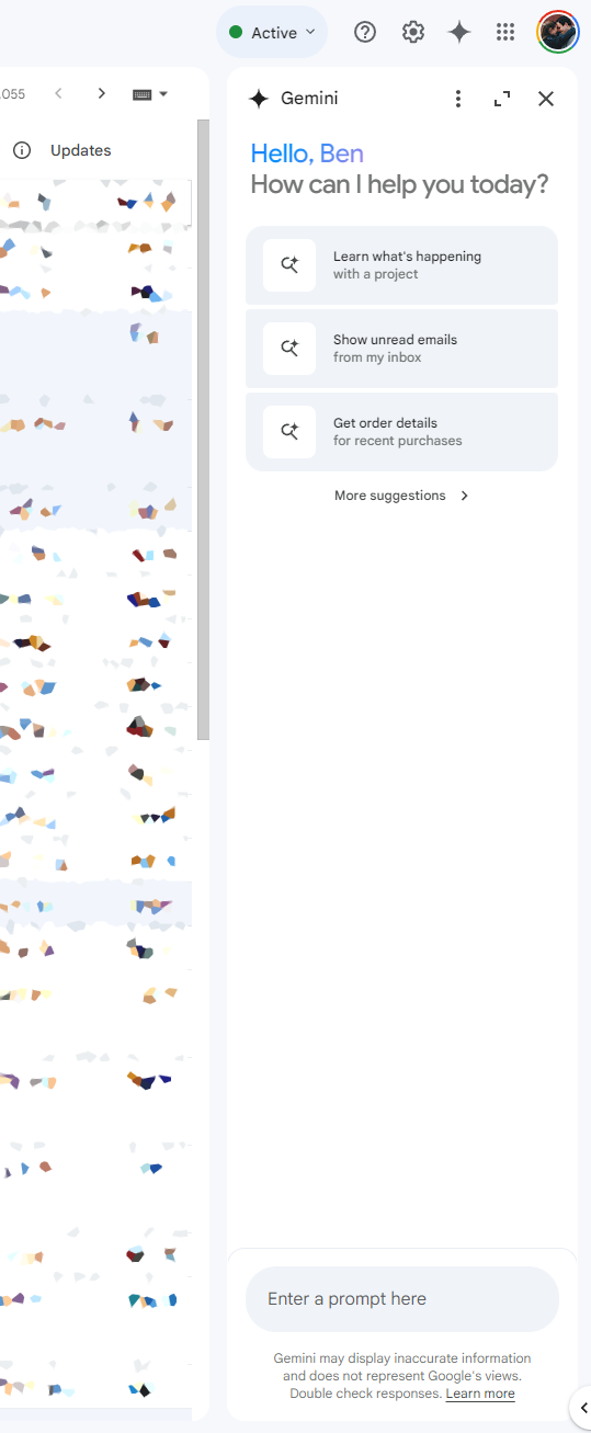 Gemini side panel now rolling out to Gmail, Drive, more