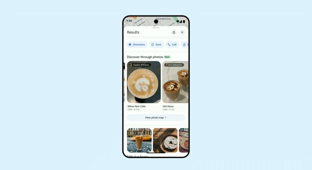 Here’s the new Google Maps bottom bar with fewer tabs