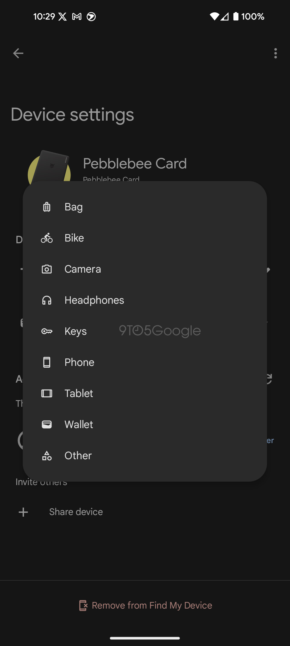 How to remove and rename devices in Android Find My Device app