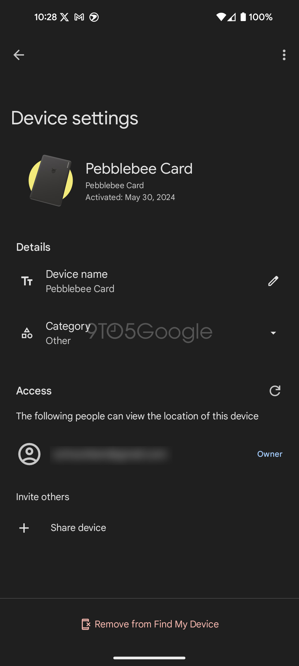 How to remove and rename devices in Android Find My Device app