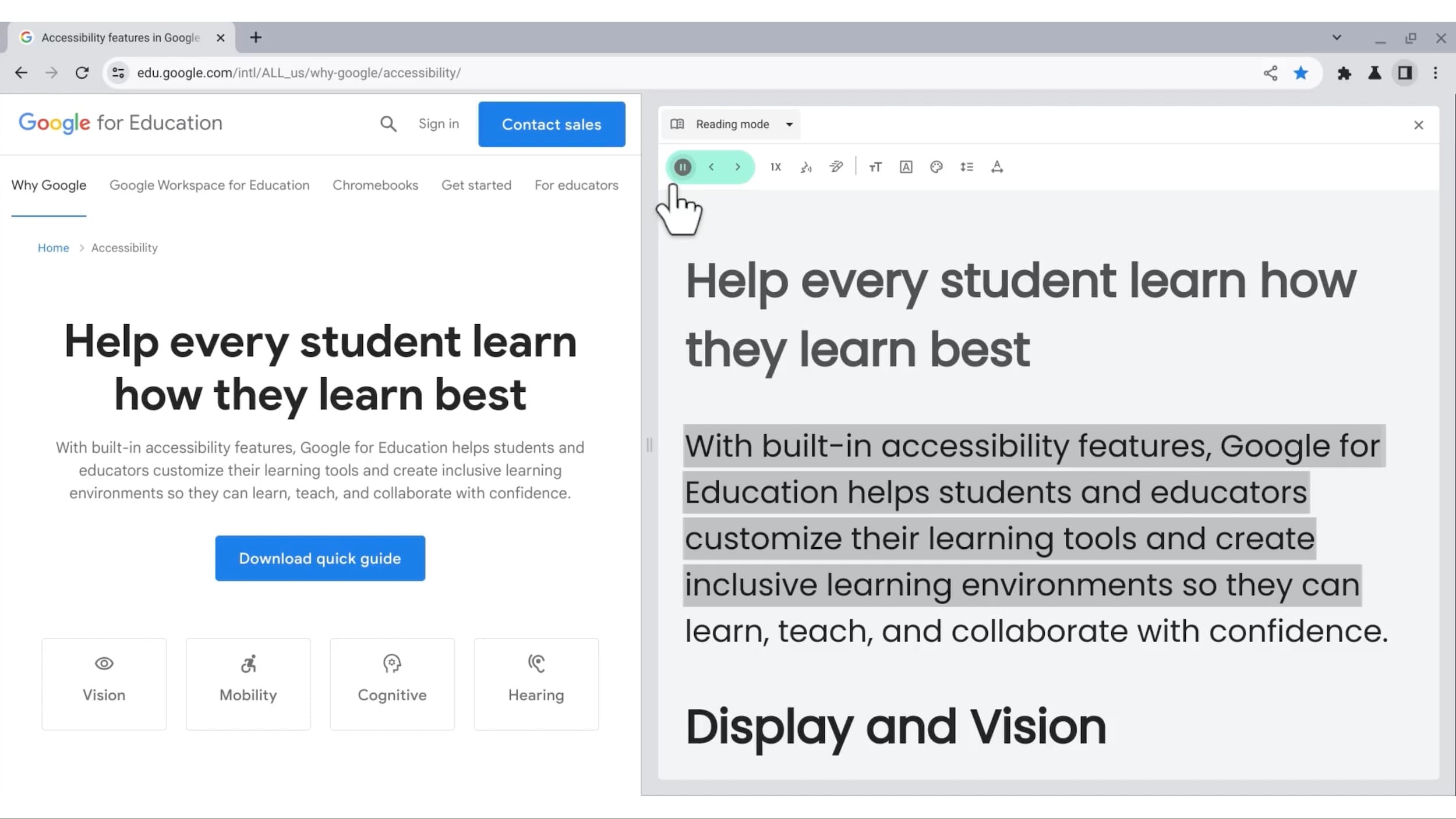 Google announces Gemini for students, Read Aloud in Chrome