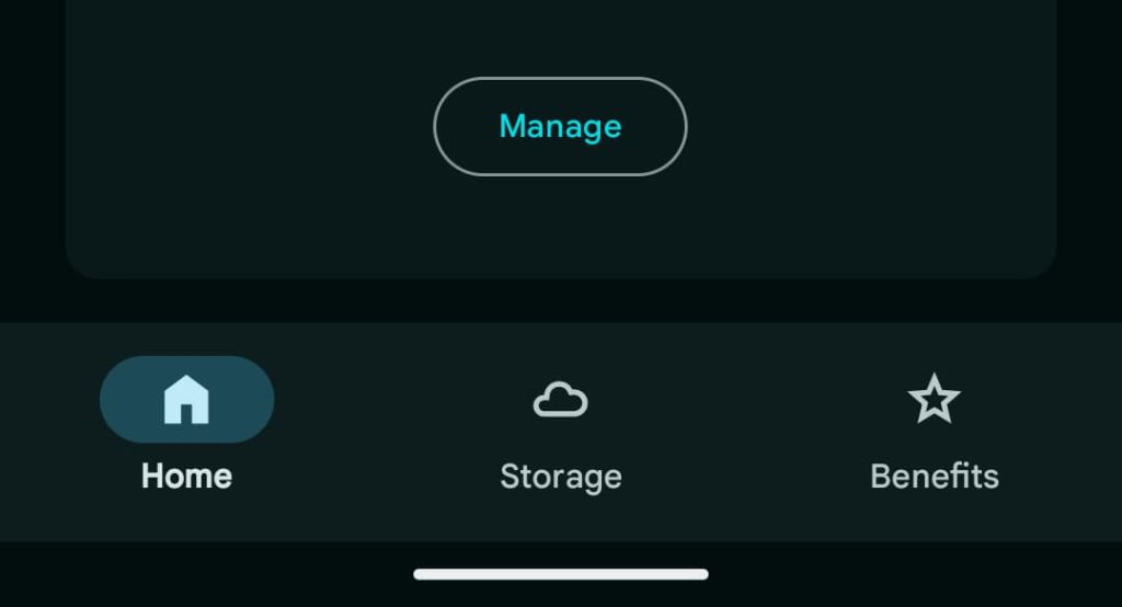 Google One app removes 'Support' tab in perk deprioritization